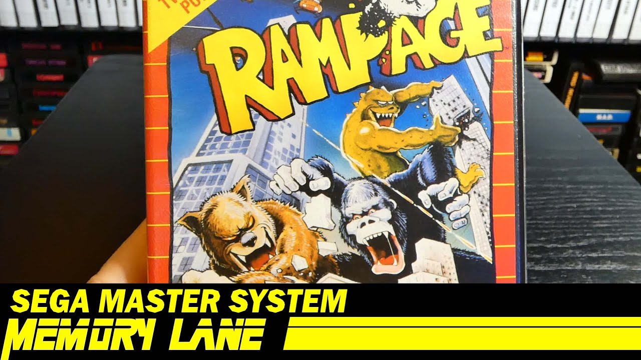 Rampage for Sega Master System (Memory Lane) - YouTube