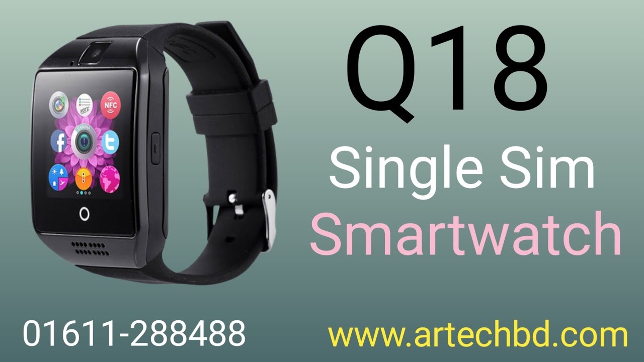 Q18 Smartwatch | AR TECH BD | Bangla Review | 2022 - YouTube
