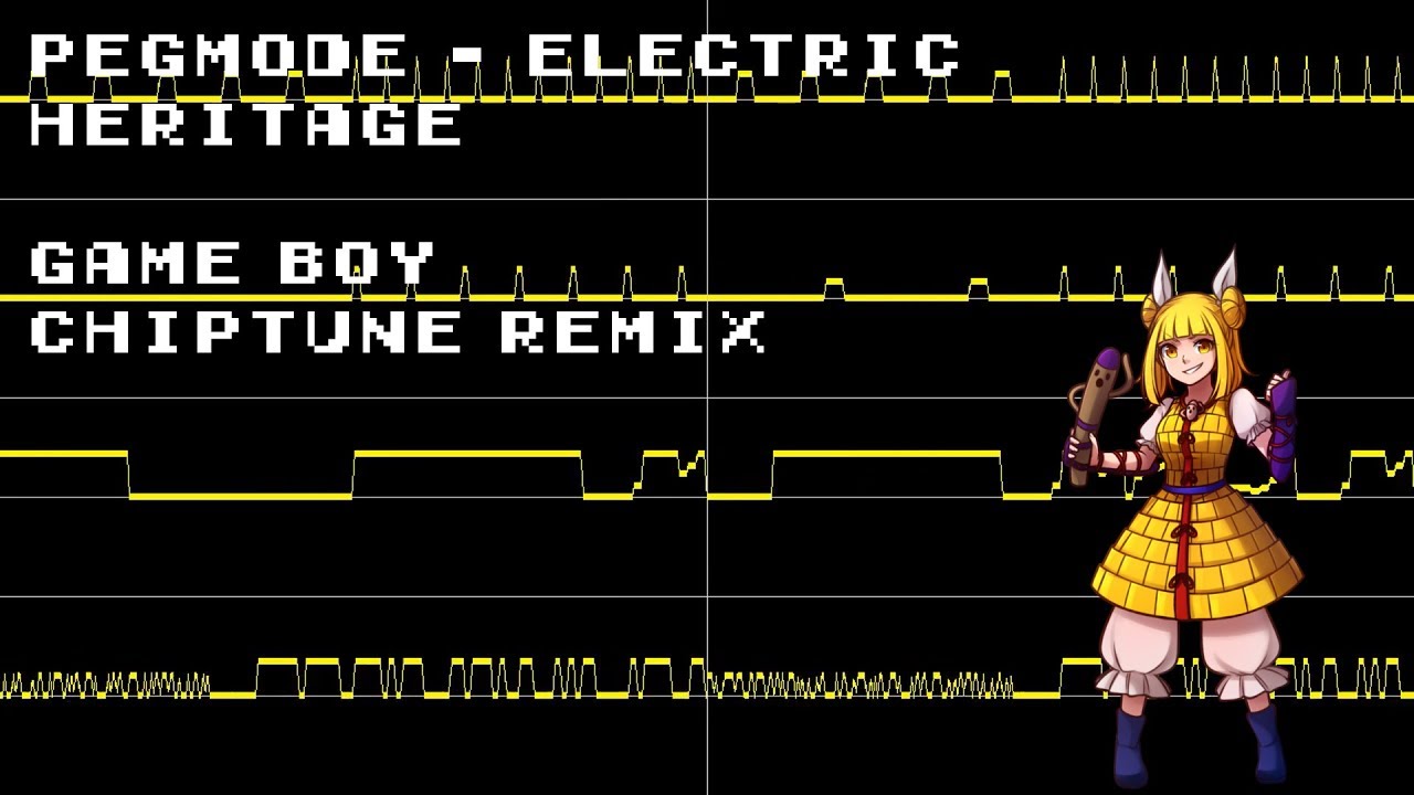 [GB] (東方Project) Touhou 17 stage 6: Electric Heritage (8-bit Game Boy ...