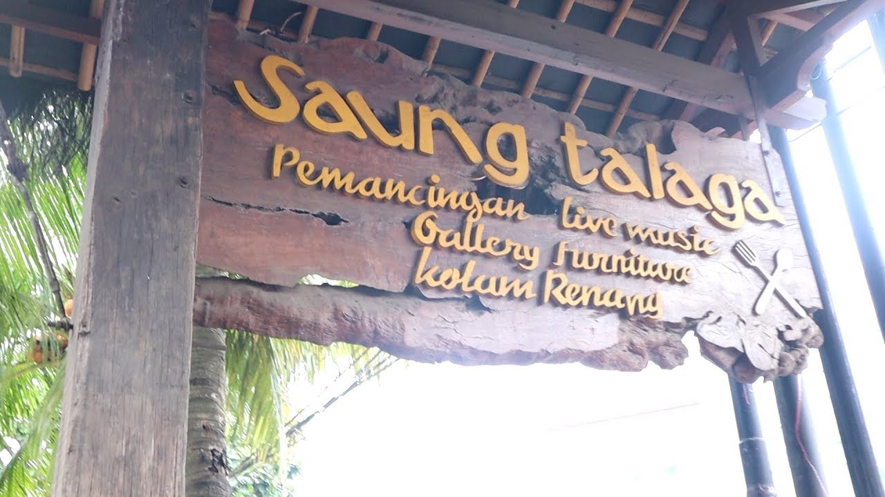 SAUNG TALAGA (tempat makan rekomendasi untuk keluarga) - YouTube