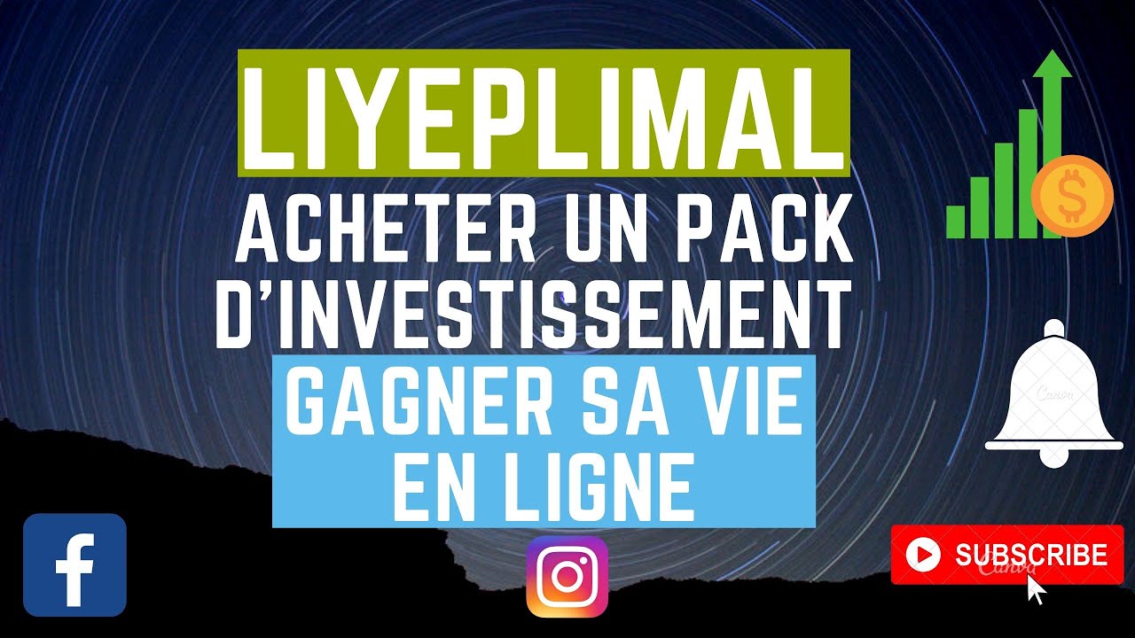 Liyeplimal Comment acheter un pack d'Investissement - YouTube