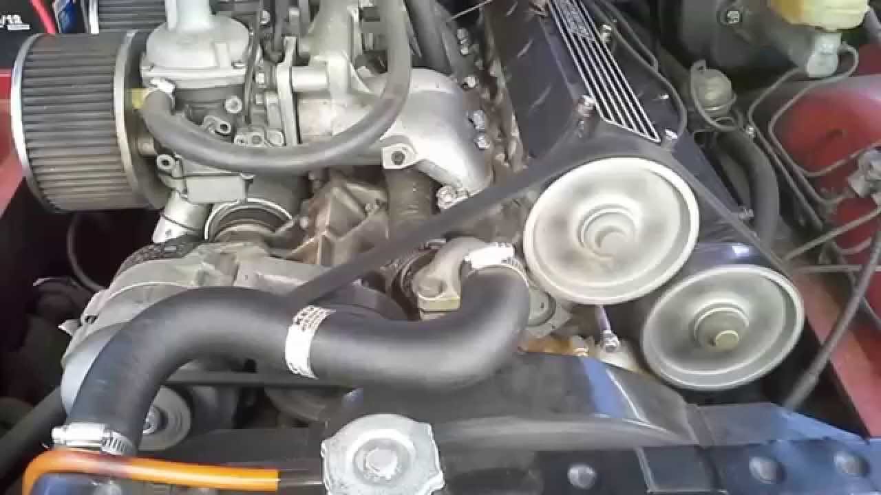 Jensen Healey JH 5 Lotus 907 Engine Running - YouTube