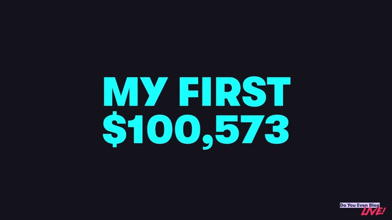 My first $100k - Lessons Learned - YouTube