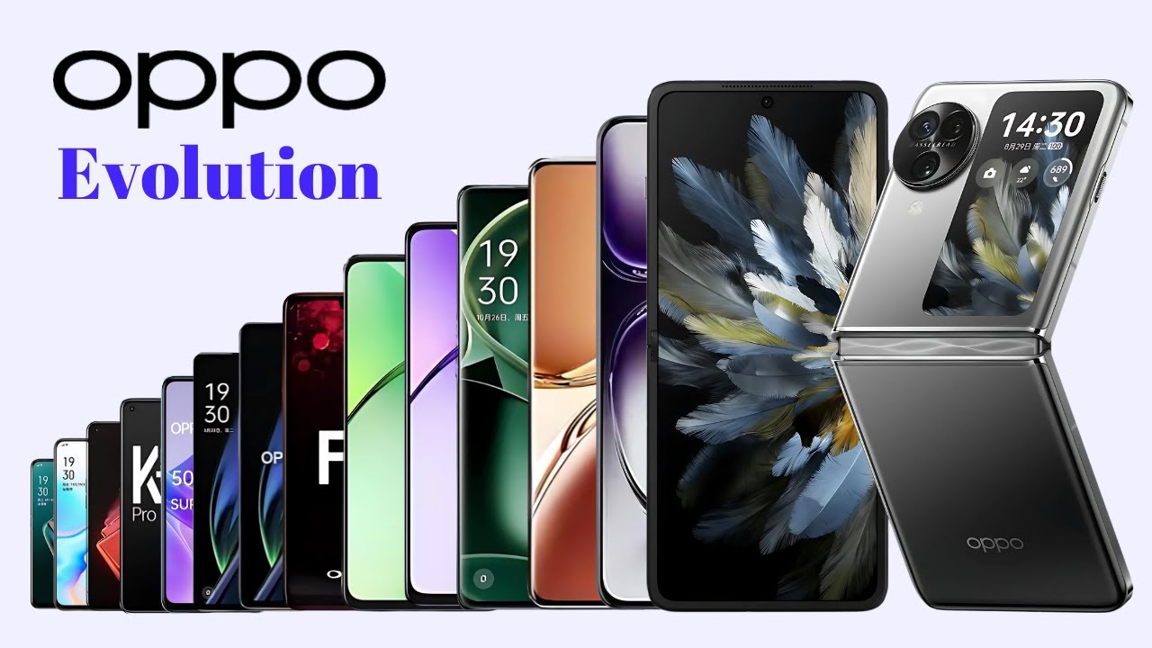 OPPO Phones Evolution (2024 UPDATED) - YouTube