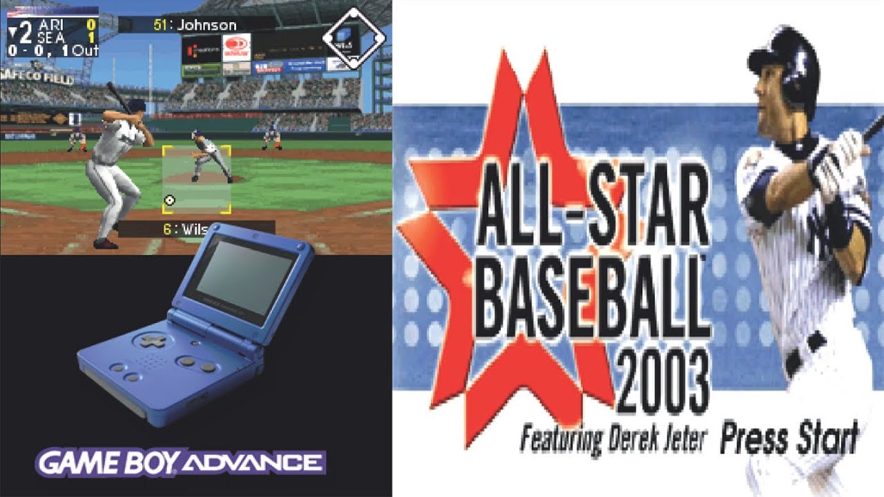 All Star Baseball 2003 GBA - C&M Playthrough - YouTube