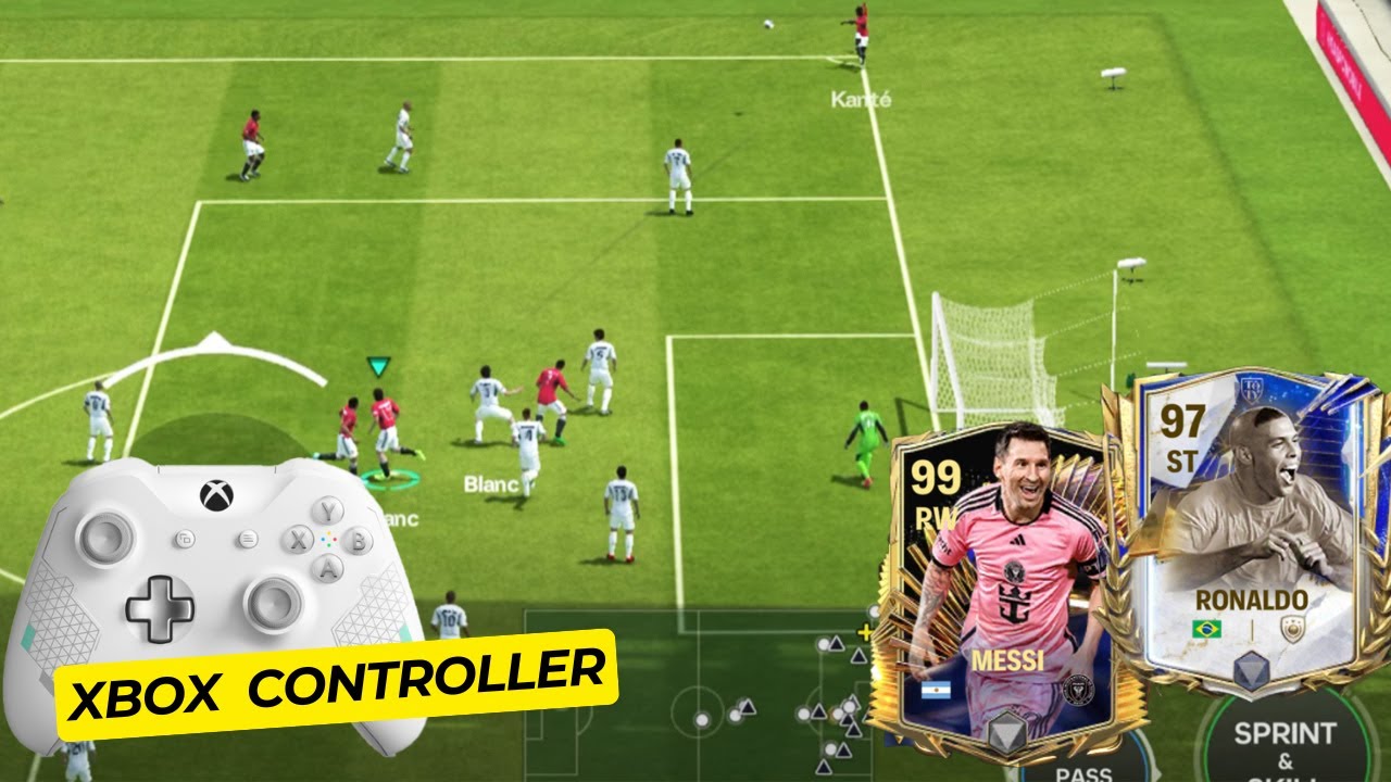 EA FC 24 Mobile with XBOX X Controller - FC Mobile 24 FIFA with Gamepad ...