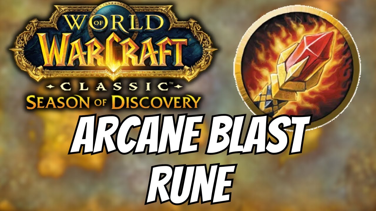 Arcane Blast Rune Location for Mages | Season of Discovery - YouTube