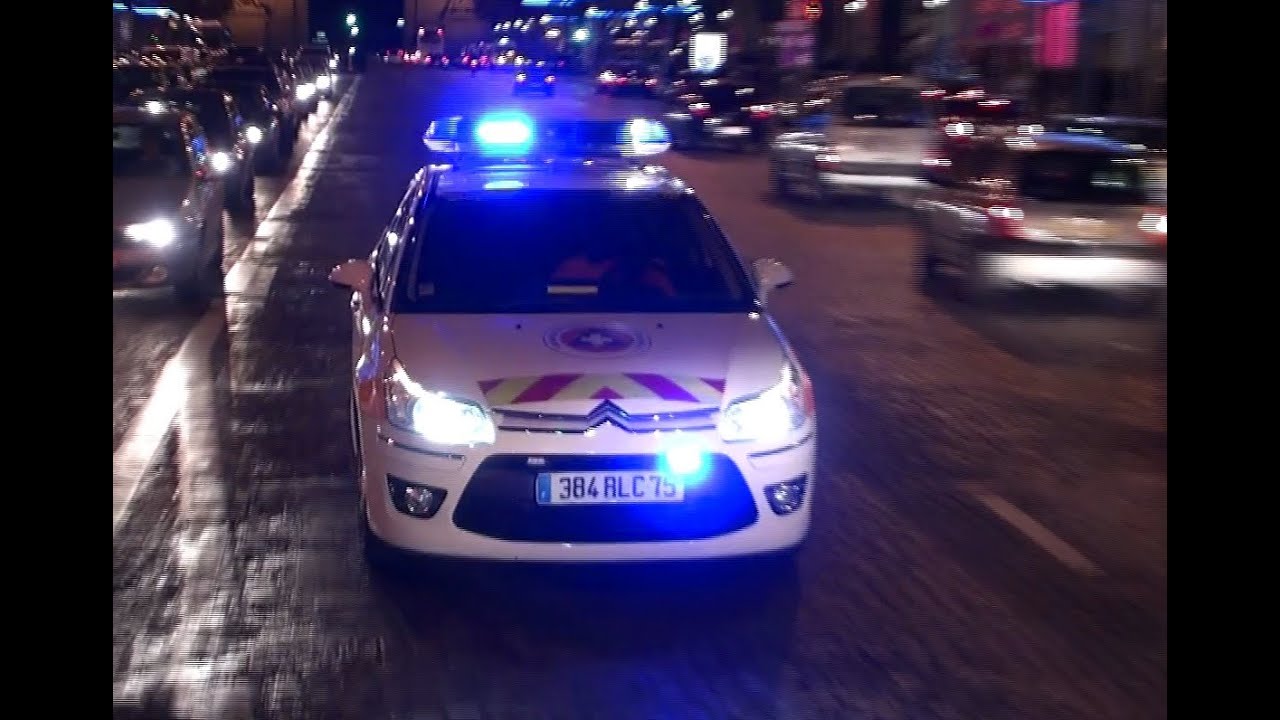 Civil Protection Car + Paris Fire Rescue Pump // PCP Citroën C4 + BSPP ...