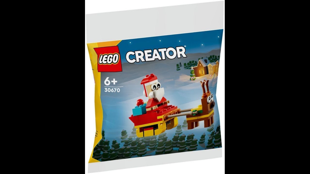 LEGO Instructions | Creator | 30670 | Santa's Sleigh Ride | Polybags ...