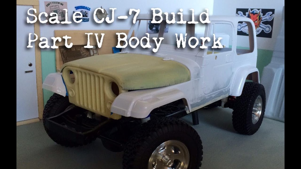 1/10 scale CJ-7 Crawler build part 4 Body Work - YouTube