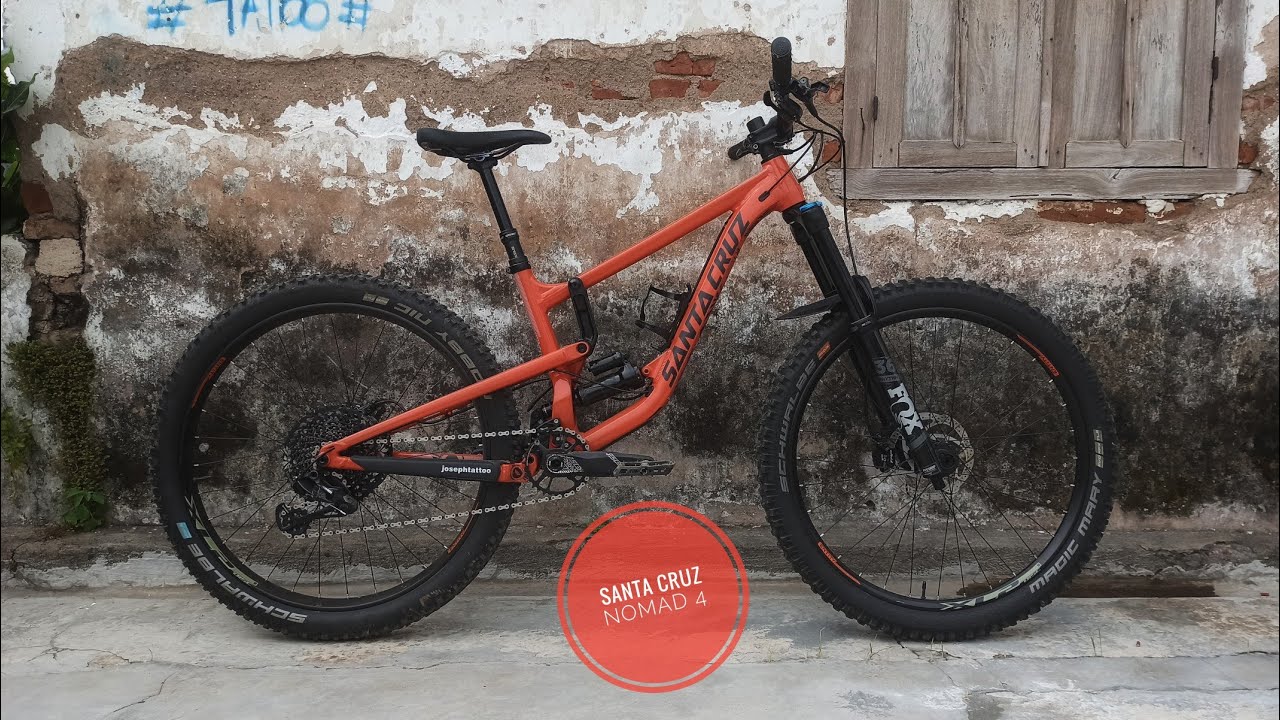 Santa Cruz Nomad 4 Alloy - YouTube