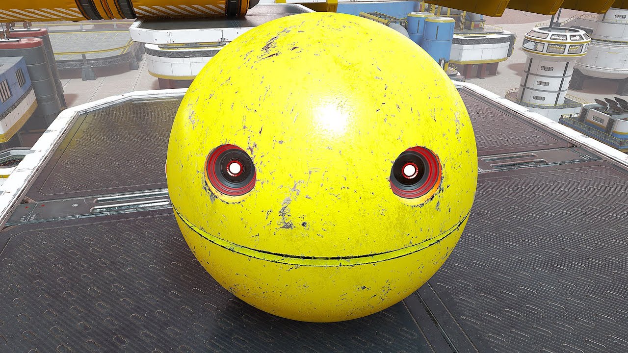 Pacman Teams Up with Gladiator Robot to Take Down Spiky Monster in an ...