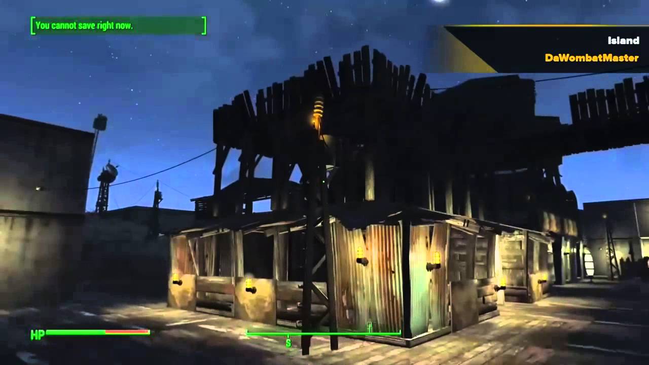 Fallout 4-Island Base 1st Draft - YouTube