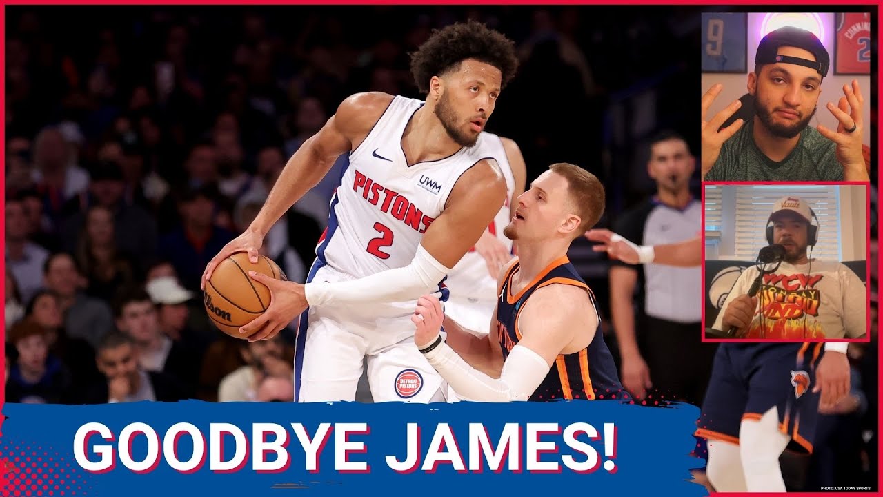 Goodbye To James Edwards III As Detroit Pistons Beat Writer! - YouTube