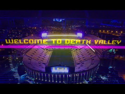 LSU Death Valley Stadium with Drone - YouTube
