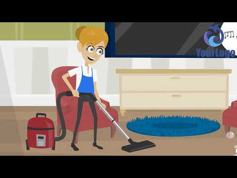Cleaning Service Explainer 2D Animated Promo Video - YouTube