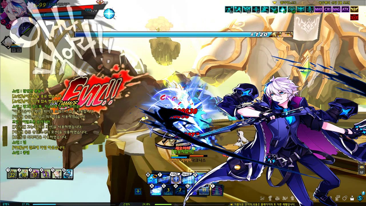 [Elsword] Catastrophe 14-1 Dungeon Play (1:59) - YouTube