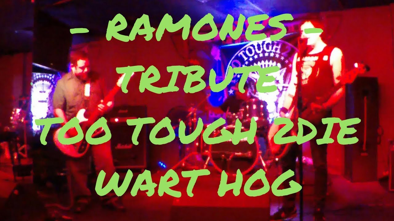 RAMONES Tribute - Too Tough 2Die - Wart Hog 03/03/2018 - YouTube