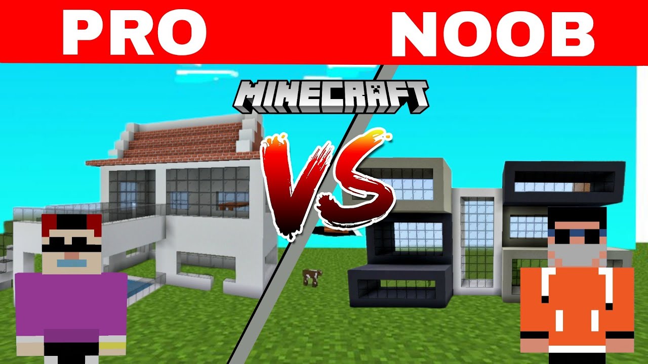 minecraft noob vs pro : build battle 🔥 - YouTube