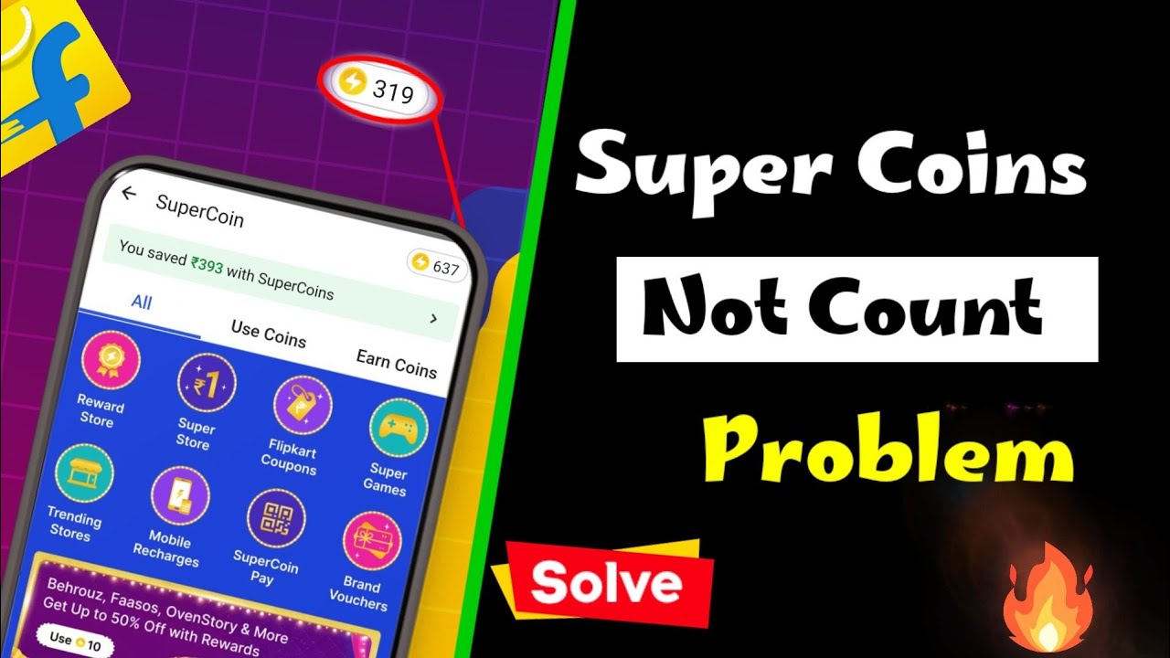 Flipkart Super Coins Not count | Flipkart Super Games Problem ...