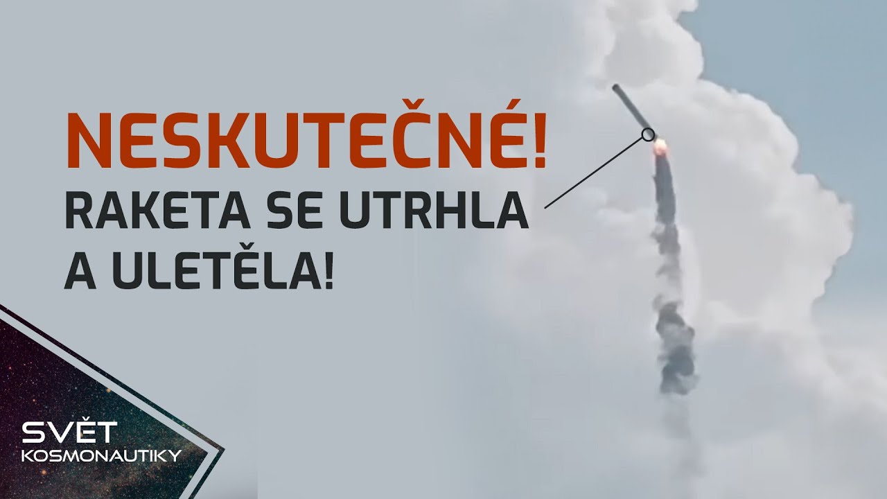 Raketa při zkoušce odletěla pryč, nová japonská radarová družice a ...