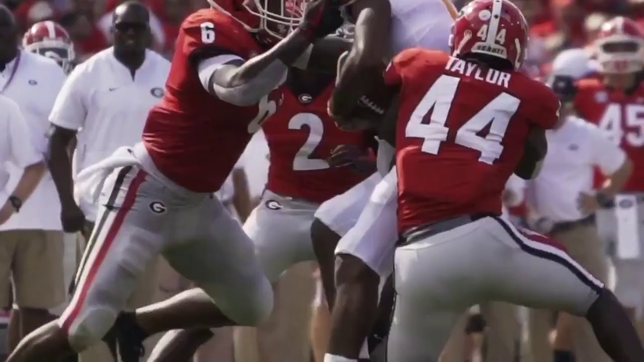 Georgia LB Juwan Taylor 2018 Highlights - YouTube