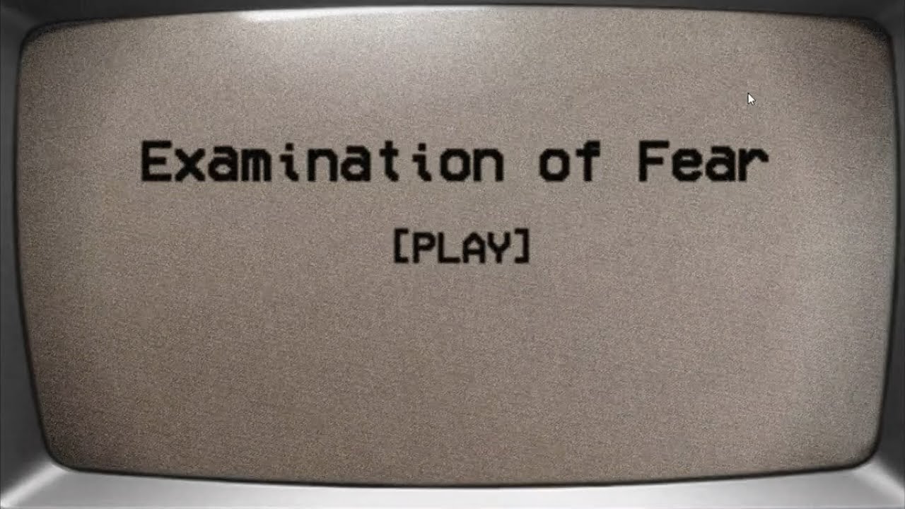 Test sobre miedos - Examination of Fear - YouTube