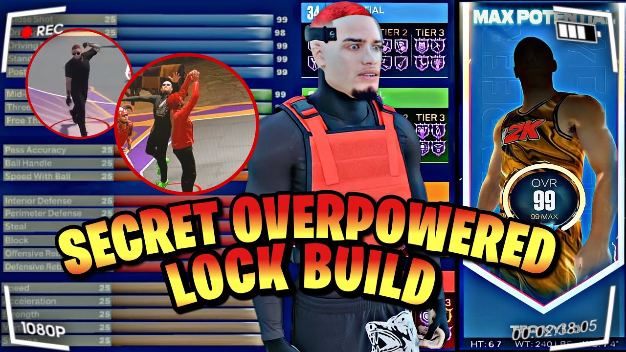 2K23 OVERPOWERED LOCK BUILD - 99 STEAL! - HYBRID DEFENDER IN NBA 2K23 ...