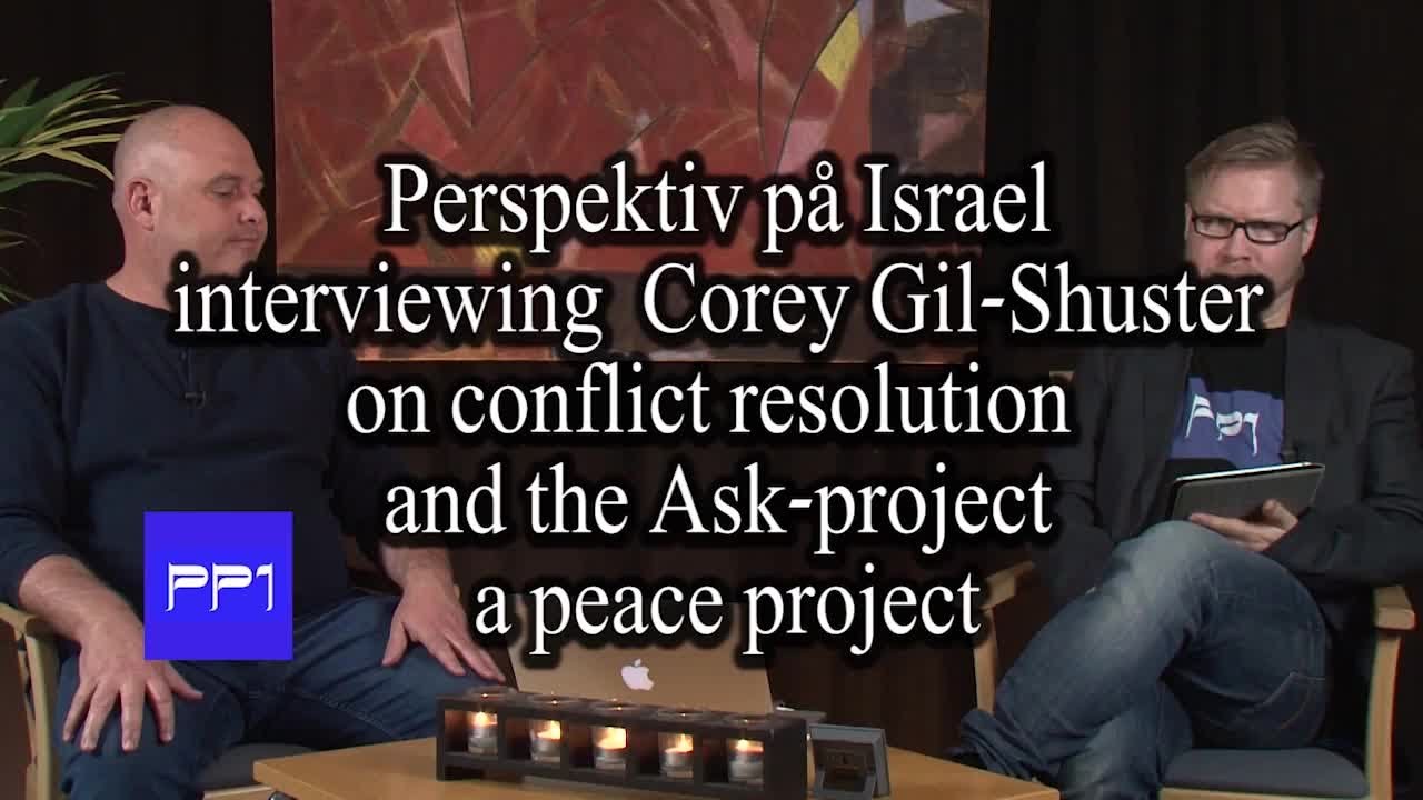 Perspektiv på israel Corey Gil Shuster on conflict resolution and the ...
