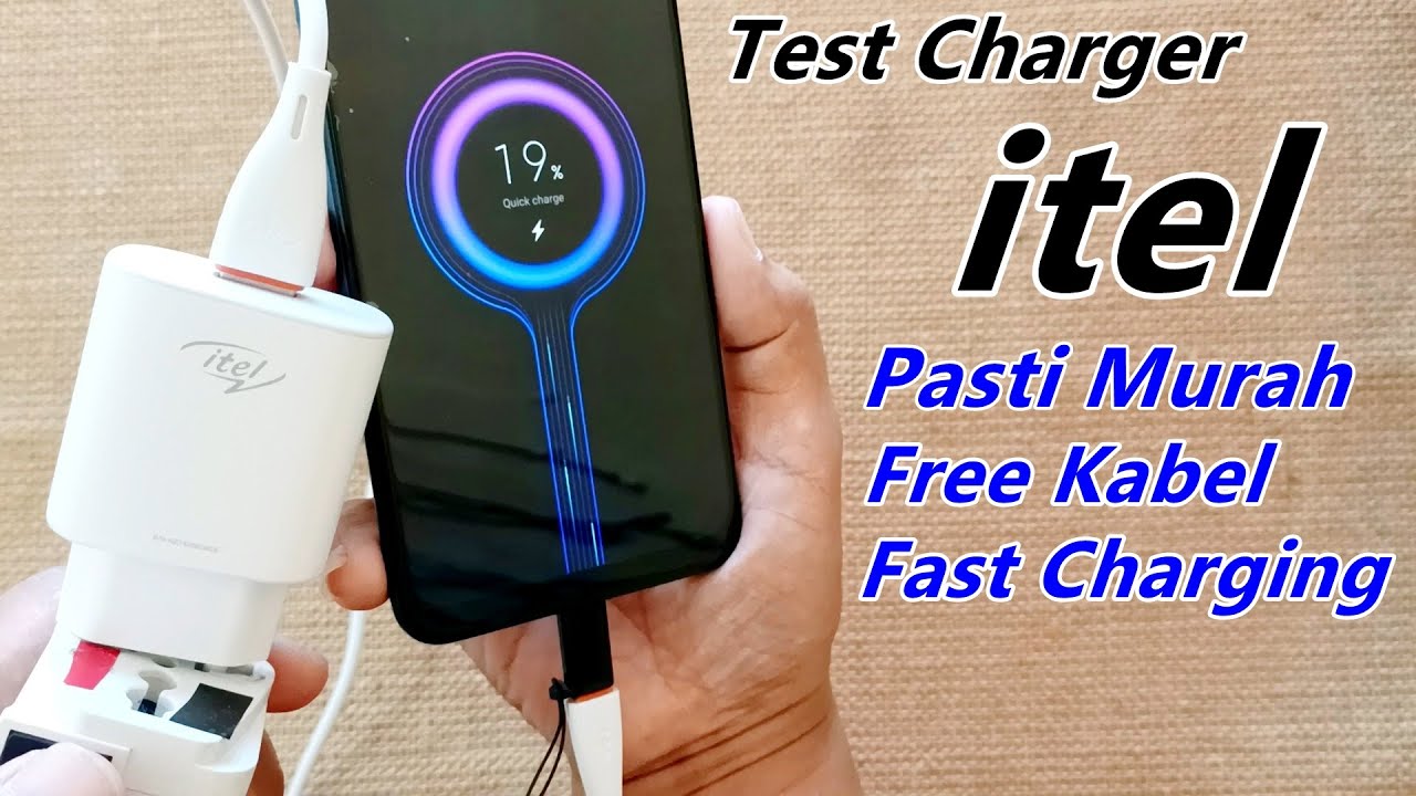 Test Adapter Quick Charge Termurah Itel ICW-182EM Fast Charging 2A ...