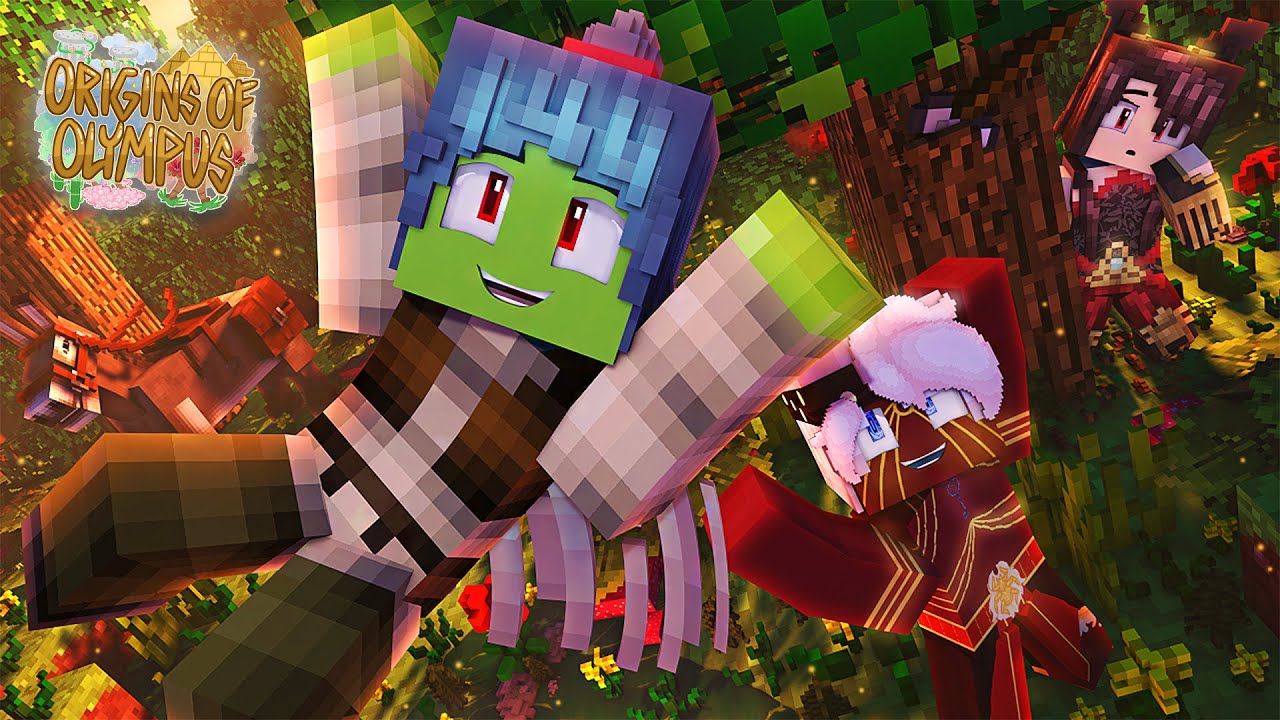 "TRAPPED IN ANOTHER FANTASY!" Origins of Olympus | Minecraft Percy ...
