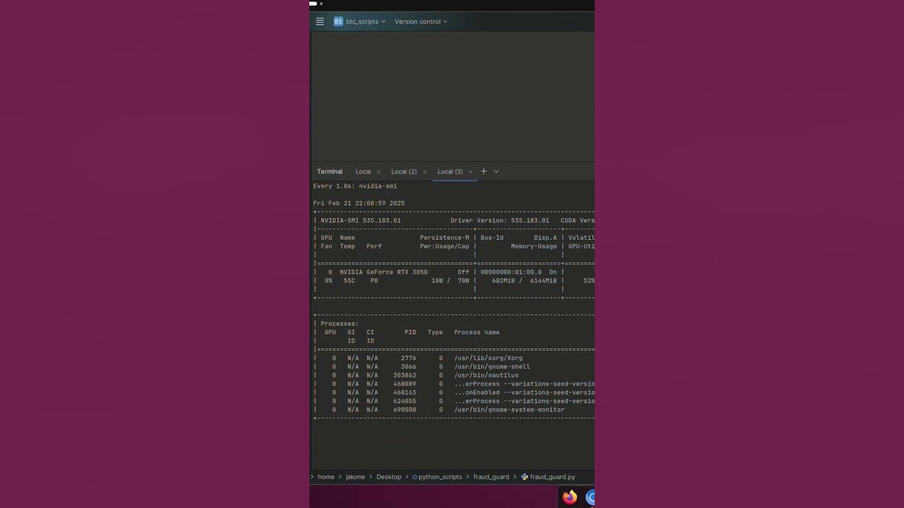 Running LLMS Locally On Ubuntu Linux CPU And GPU Utilization Check Short - YouTube