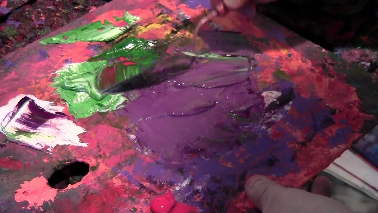 Brian Rutenberg Studio Visit 24 - YouTube