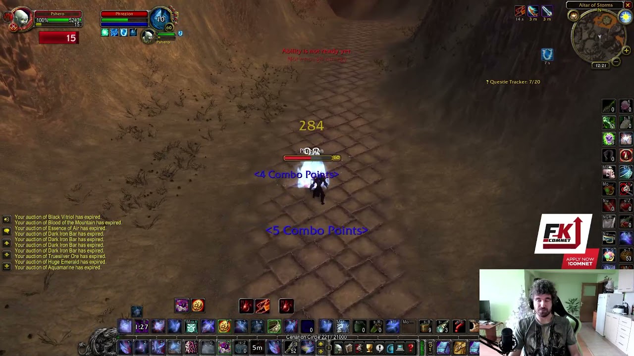 pshero vs T2 mage Phrezion r14 rogue world pvp in Burning steppes wow ...