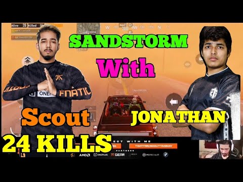 |Pubg mobile SANDSTORM mode scout|JONATHAN|HOW TO SANDSTROM PUBG mode ...
