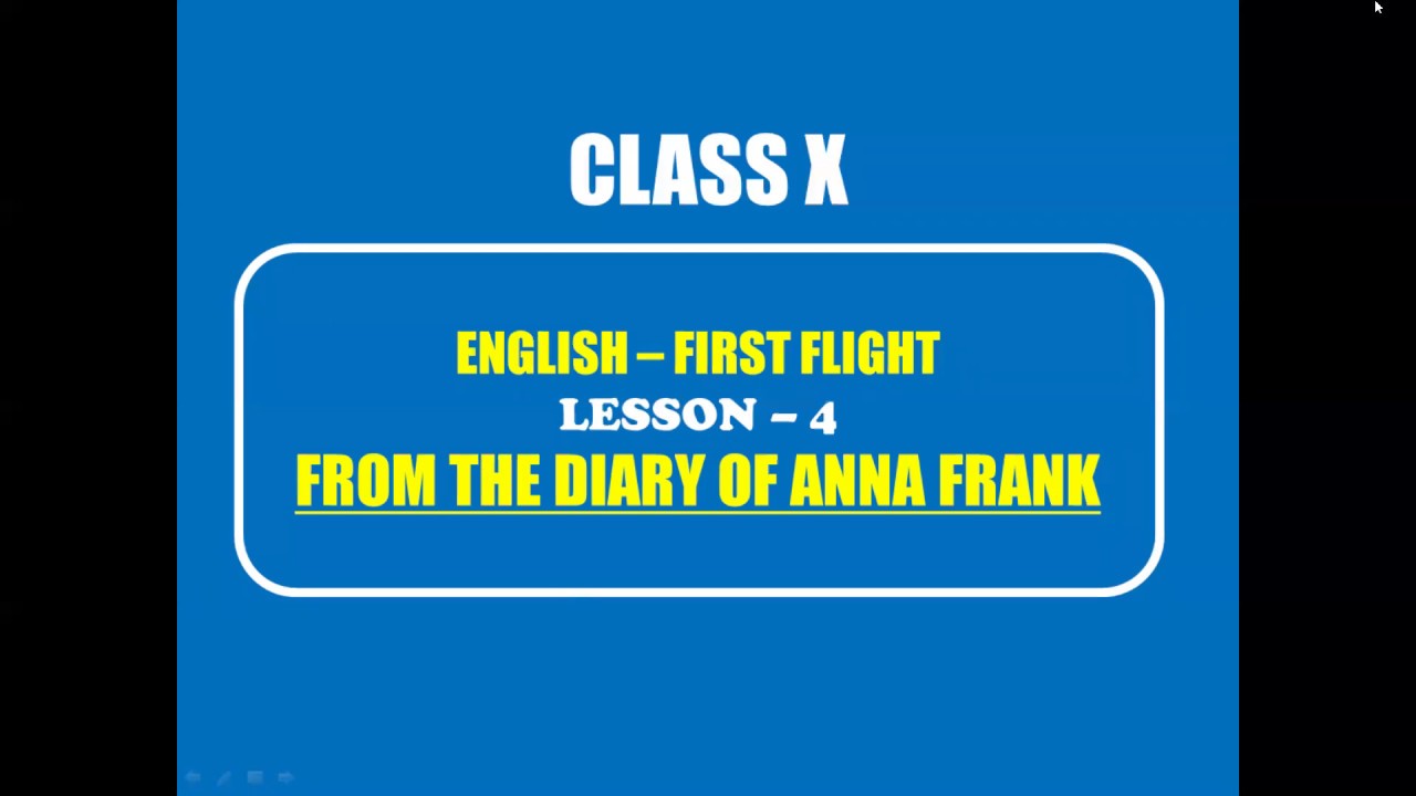 Class X - English Class on 22/04/2020 - YouTube