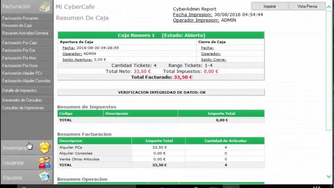 Módulo de informes y reportes de CyberAdmin - CyberADmin.net - YouTube