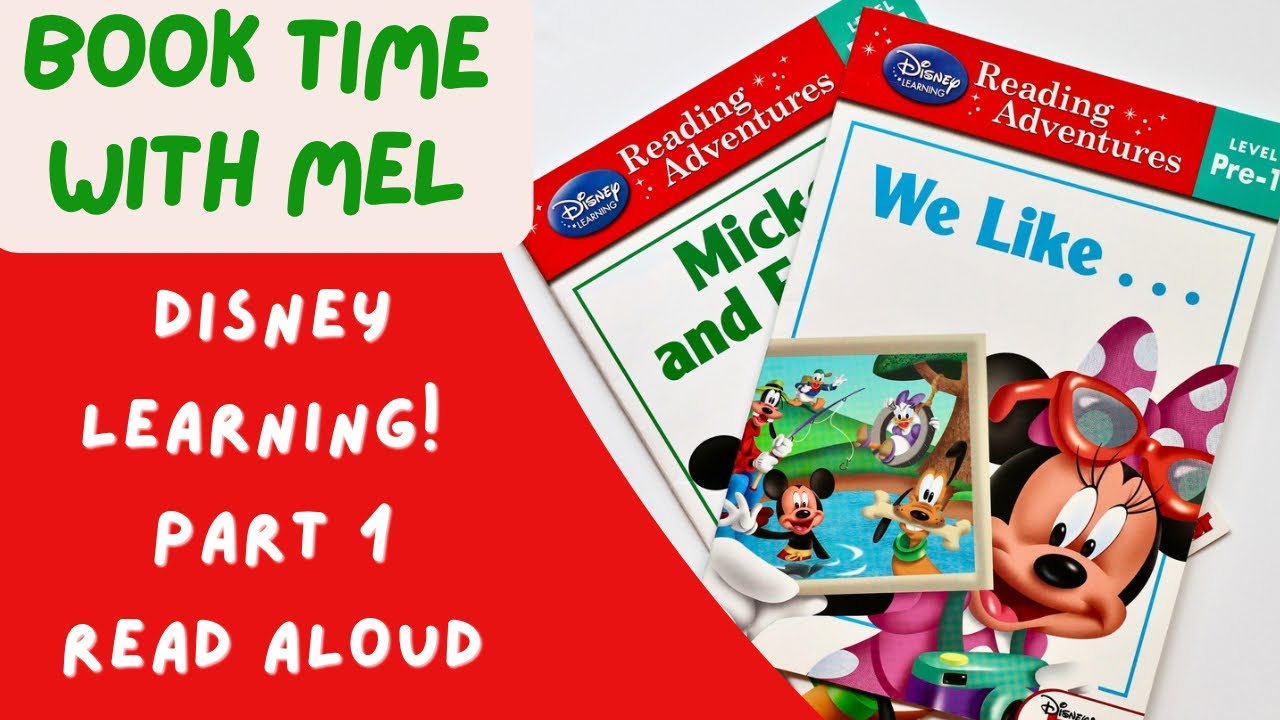~Read Aloud~ Disney Learning - Reading Adventures - YouTube
