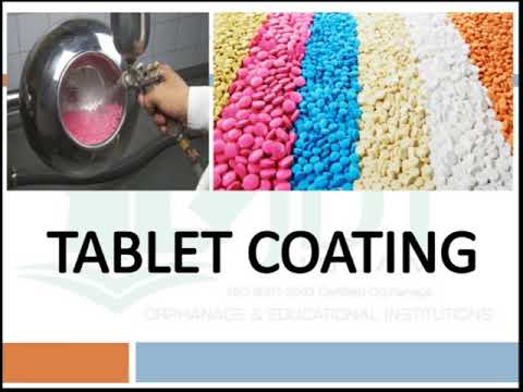 Tablet Coating Part 1: Objectives, Coating Methods and Equipments used ...