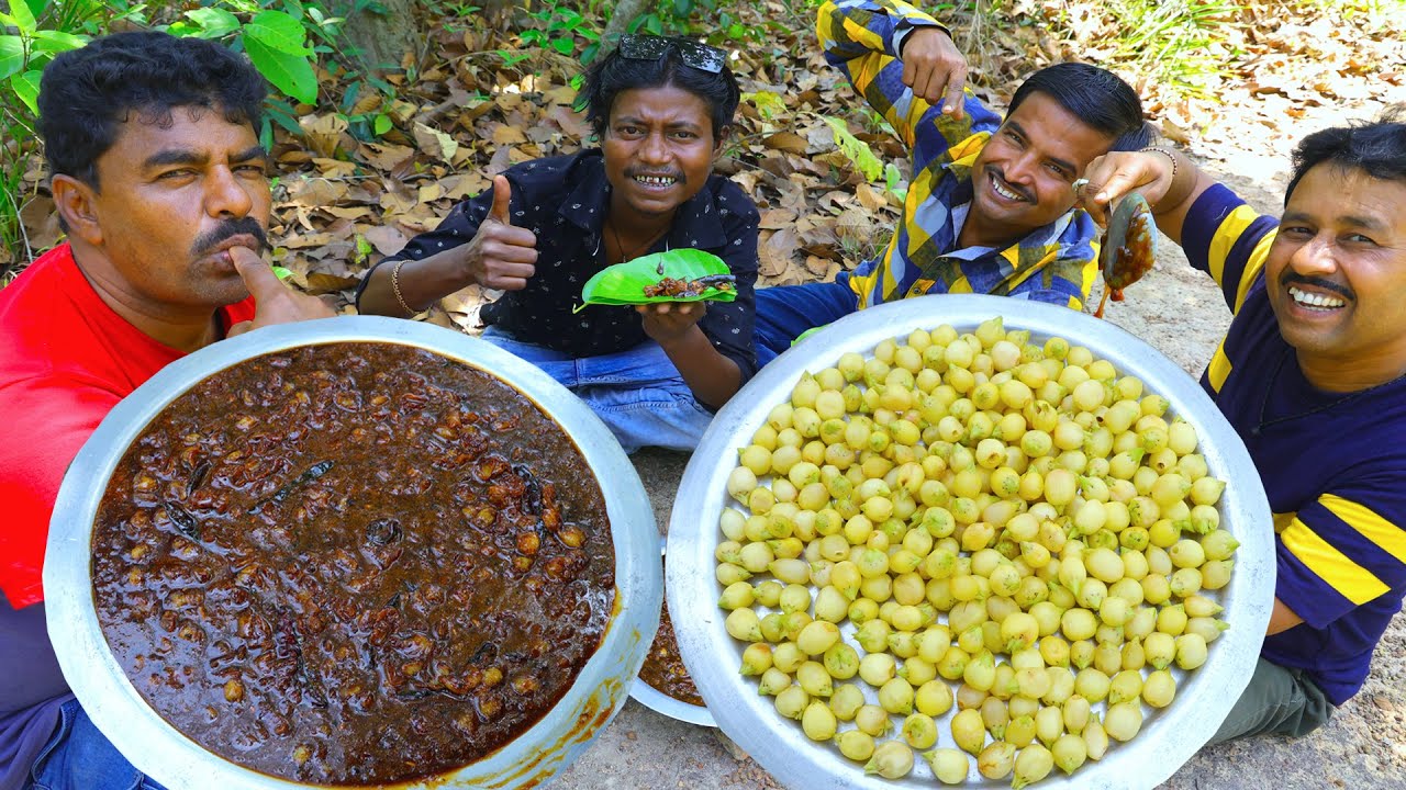 Mahuya Flower Pickle Recipe | how to make mahuya wine flower achar ...