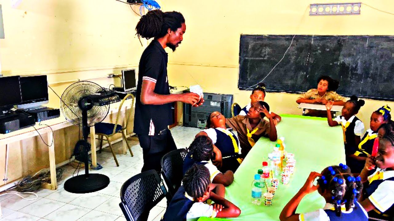 Touring Bellas Gate Primary Sch and Teaching them about Chewsticks # ...