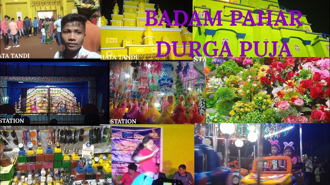 badampahar durga pooja 2022//date-05/10/2022 - YouTube