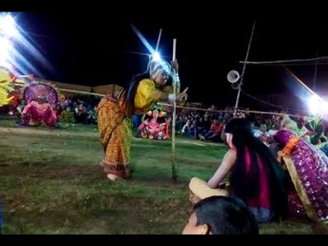 PURULIA CHHOU NACH COMEDY PART by hemsing mahato 2017 chhou dance ...