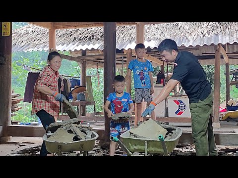 To look towards a new future, Dang and Thanh built a stilt house together.