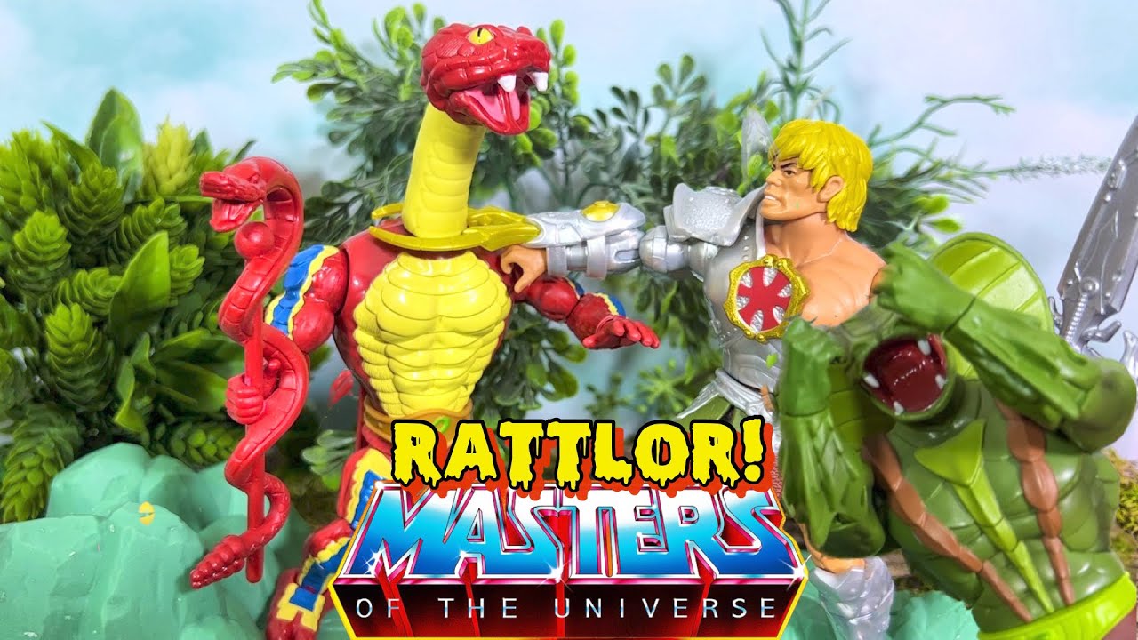 MOTU Origins Rattlor Review! - YouTube