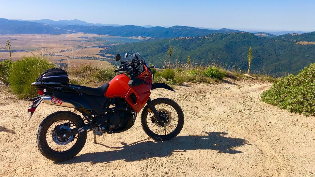 2022 KLR650 Off Road Trail Rides (Various Footage) - YouTube