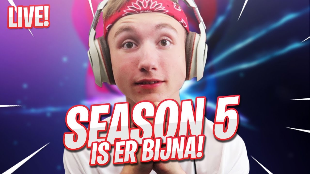 SEASON 5 KOMT ERAAN! ft. Games4Real - Fortnite: Battle Royale - YouTube