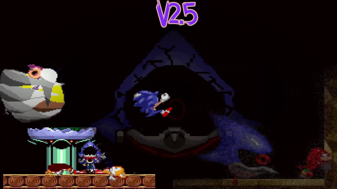 Metal Sonic Apparition V2.5 - Metal Sonic.EXE game - YouTube