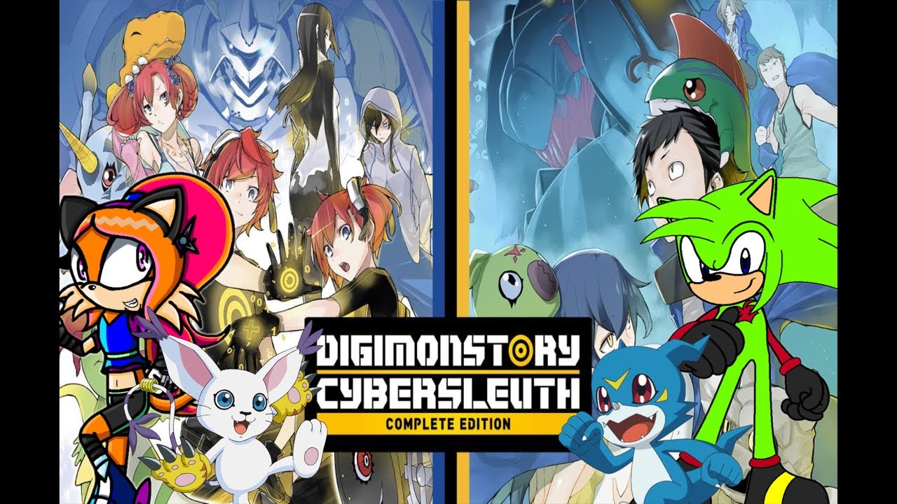 Sonic Dragon Girl 23 and Flare the Hedgehog stream Digimon Story Cyber ...