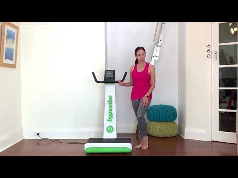 Vibration Plate training with Lisa Kaye - YouTube